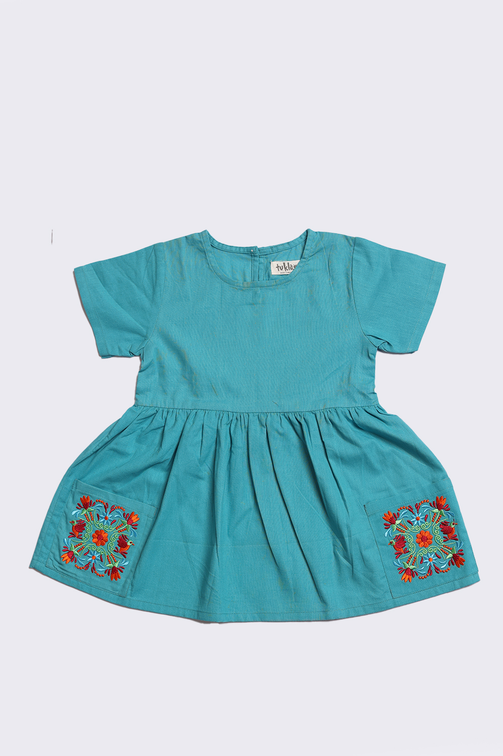 Embroidered girls frock - Tuklas Kids Company
